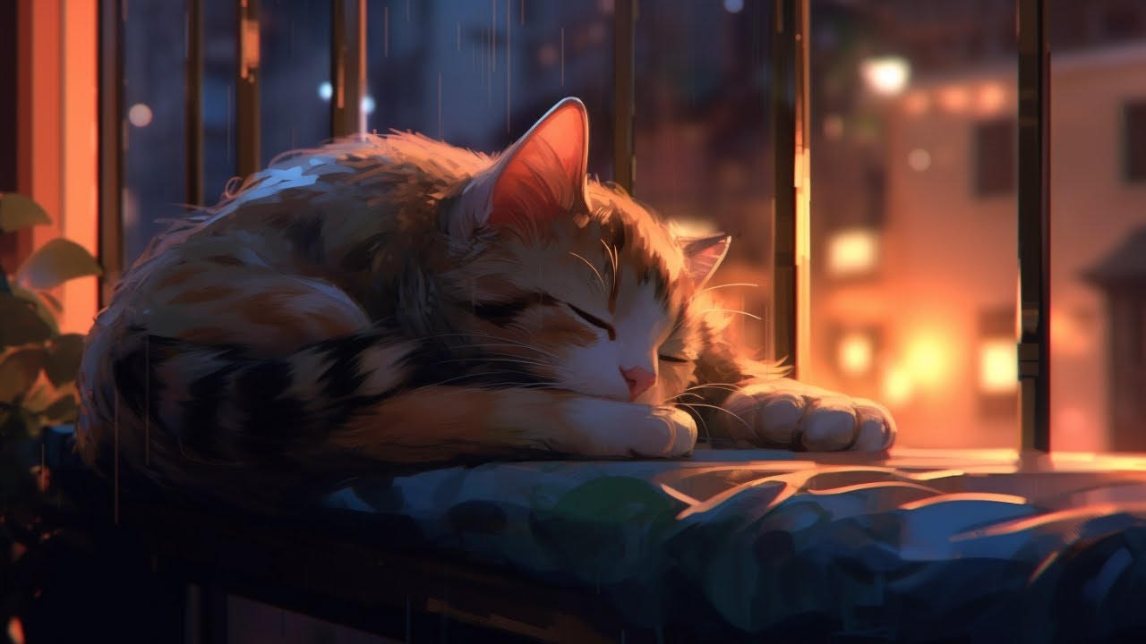 ASMR Cat Patting and Purring for a Blissful Sleep - YouTube