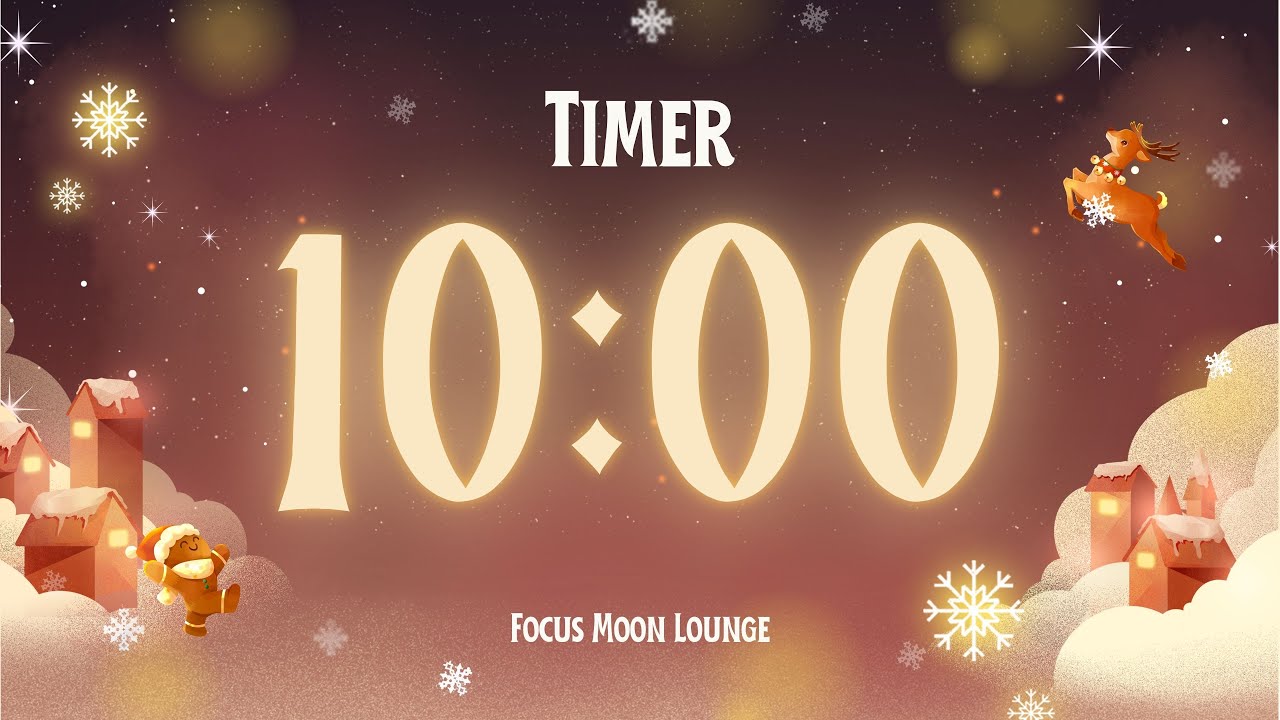 10 Minute Timer | ️ Cozy Winter Aesthetic | Relaxing Lofi Music - YouTube
