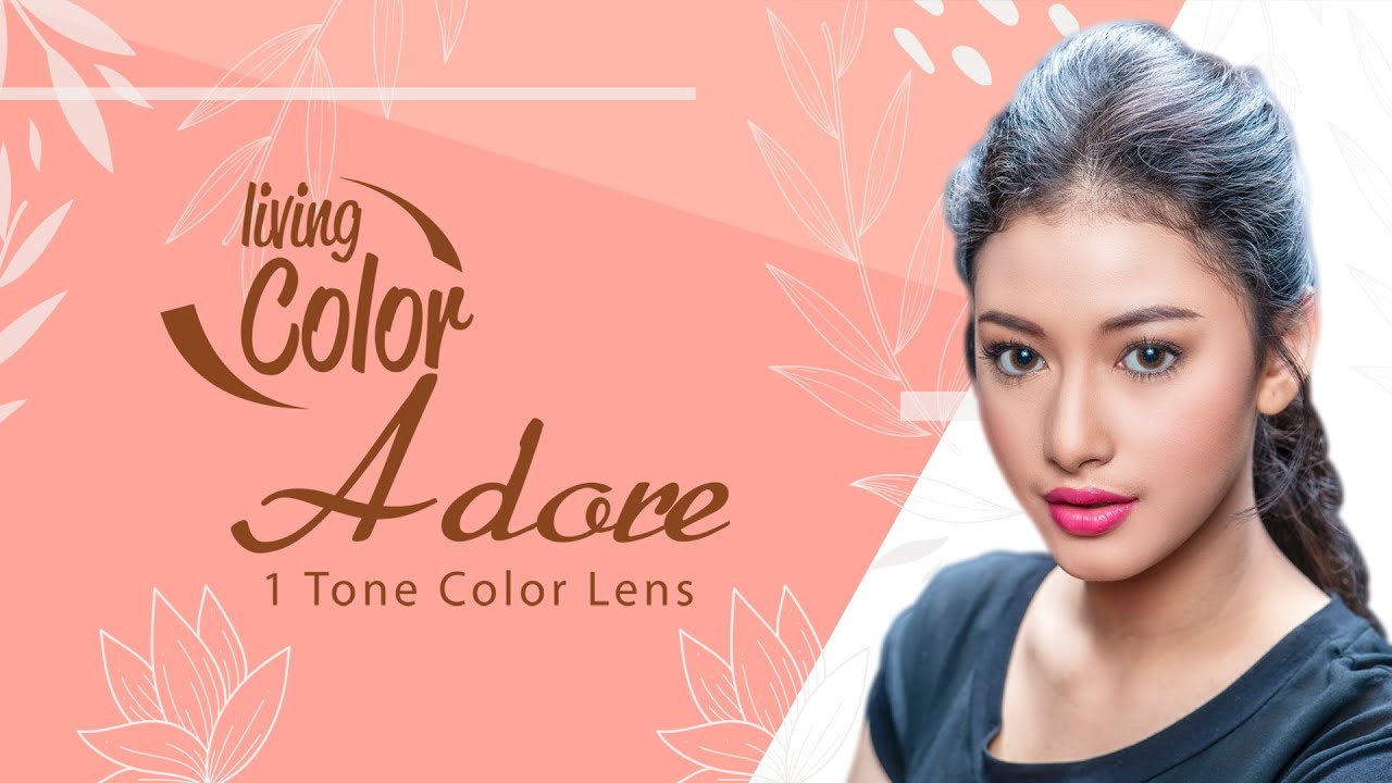 ADORE 1 TONE - Softlens collection by Irislab - YouTube