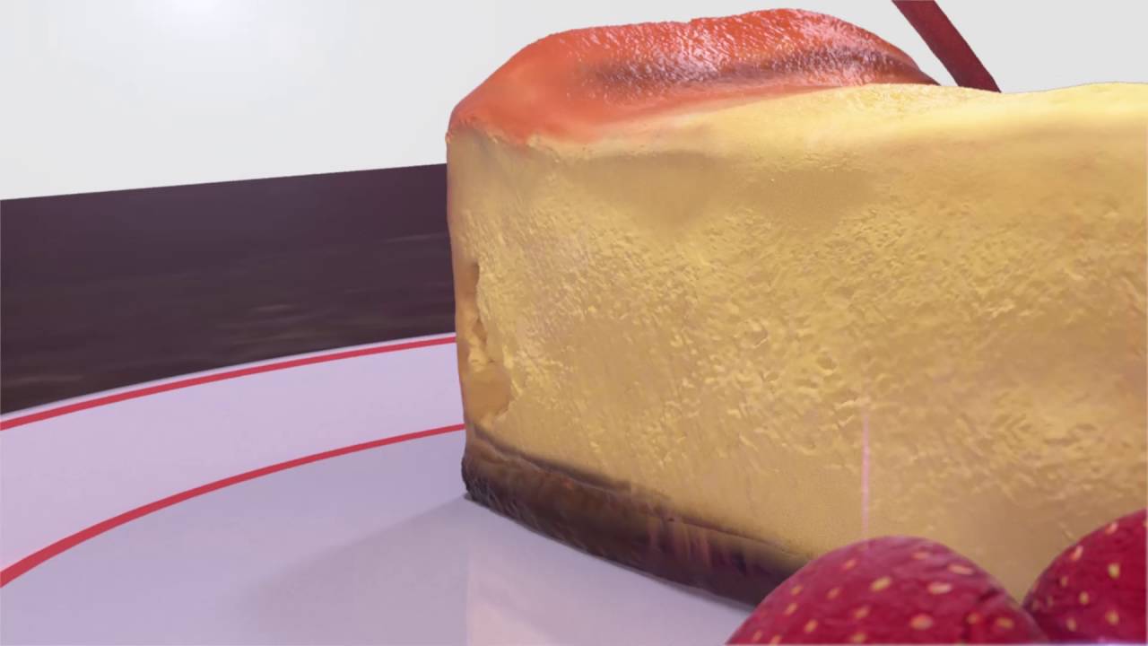 cheesecake model 3ds max - YouTube