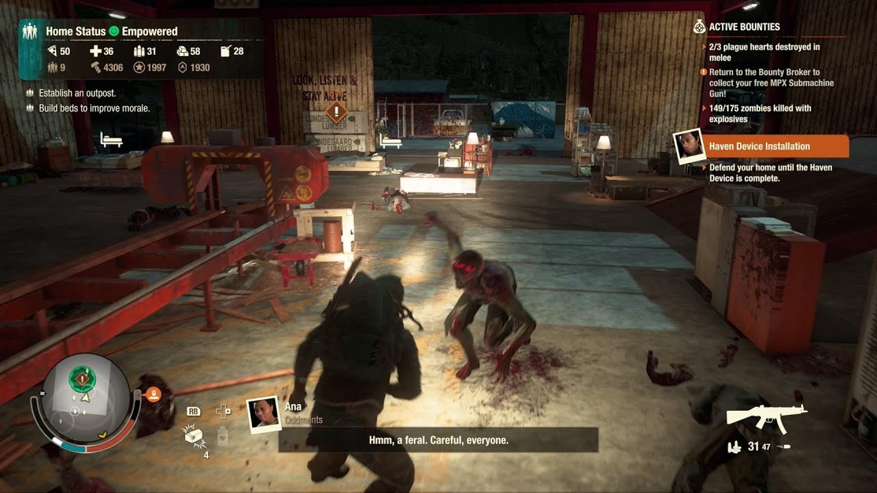 State of decay 2 Providence Ridge Map Lethal Part 1 (No commentary ...