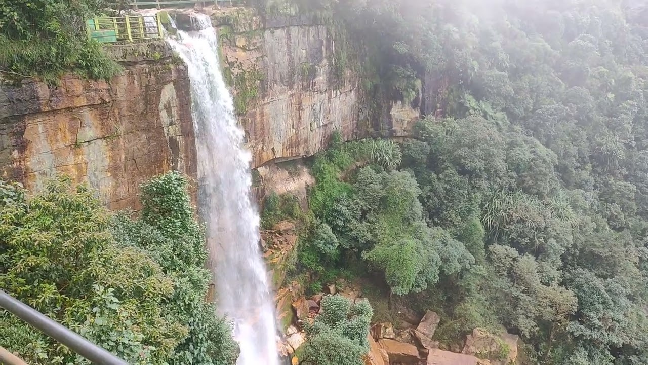 Wakaba Falls the most enchanting waterfalls of Cherrapunjee - YouTube