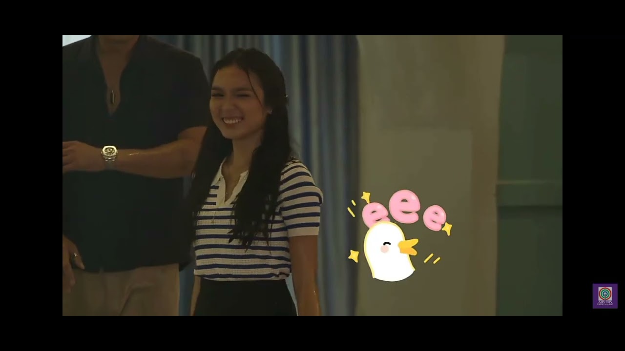 dirty linen bloopers,hehe ang cute dito ni chin #abscbn #francinediaz # ...