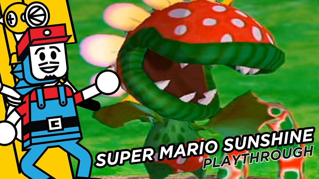 The Pulverization of Petey Piranha! - Super Mario Sunshine Playthrough ...