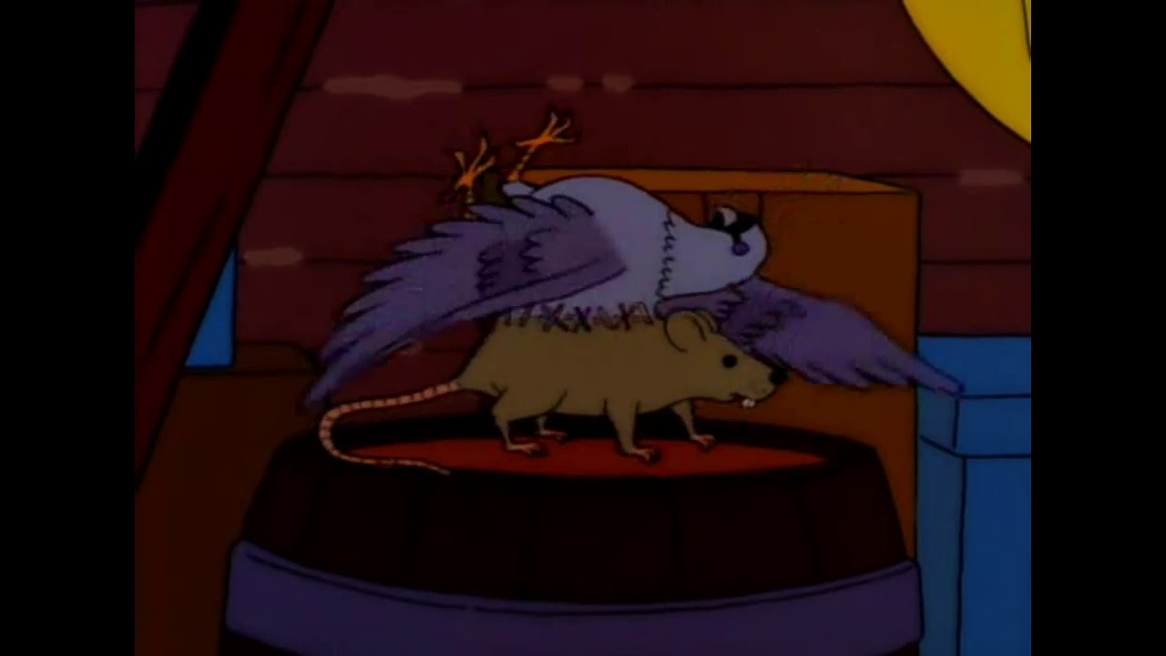 Paloma rata, los simpsons castellano Temporada 8x01 casa arbol de ...