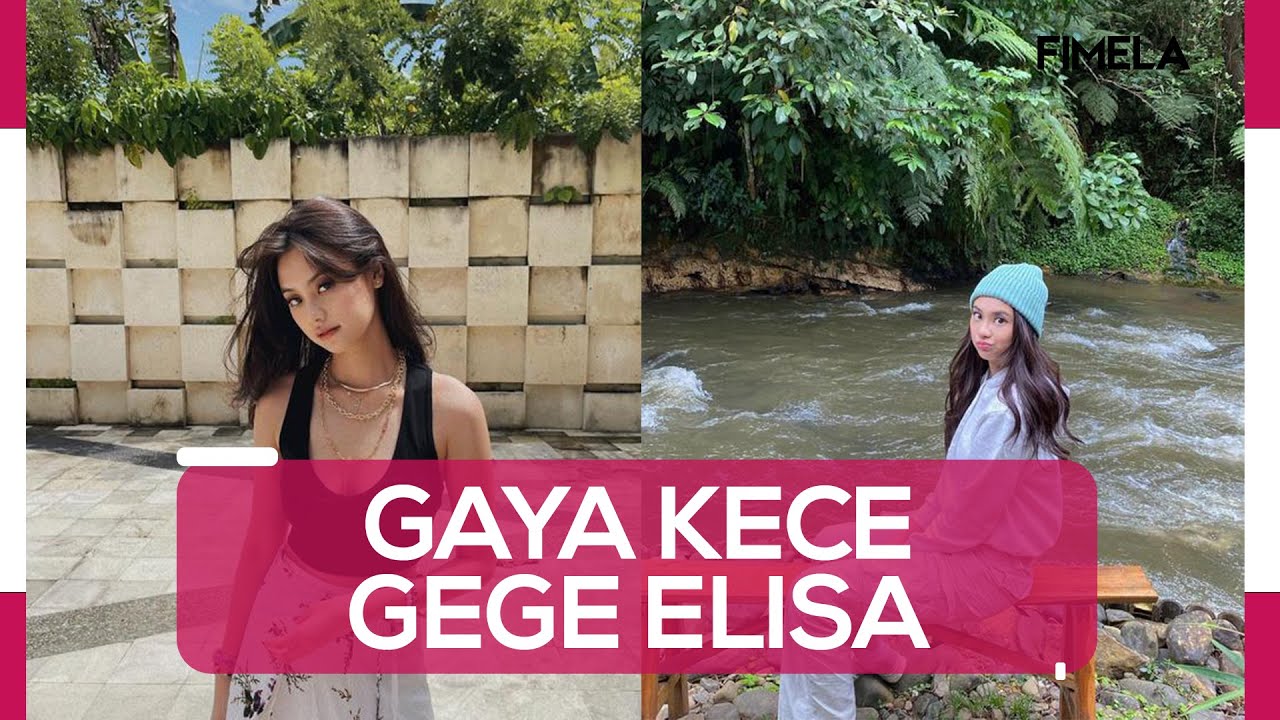 Gaya Kece Gege Elisa saat Liburan di Alam hingga Jepang - YouTube