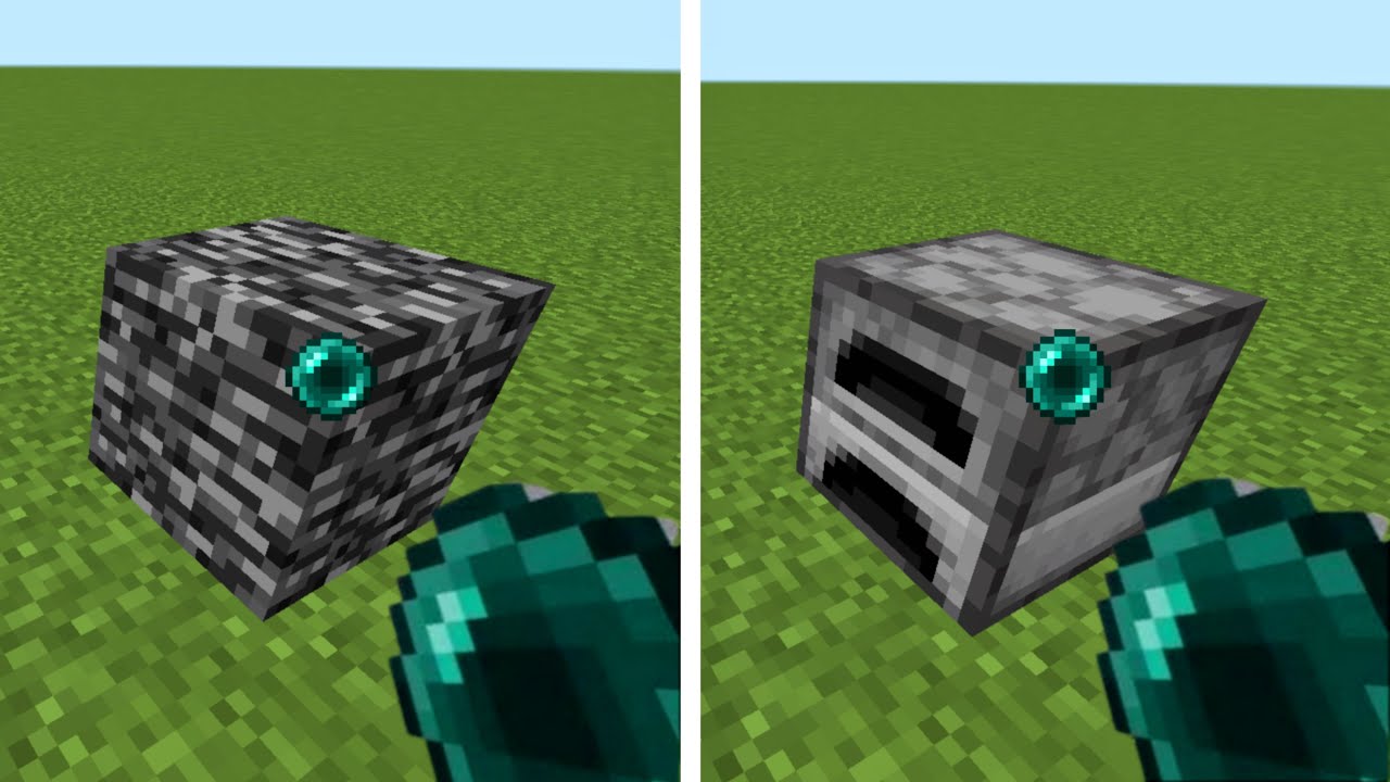 what's inside bedrock? what's inside furnace? - YouTube