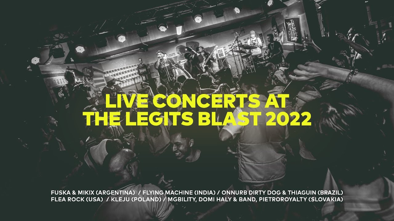Live concerts at The Legits Blast 2022 - YouTube