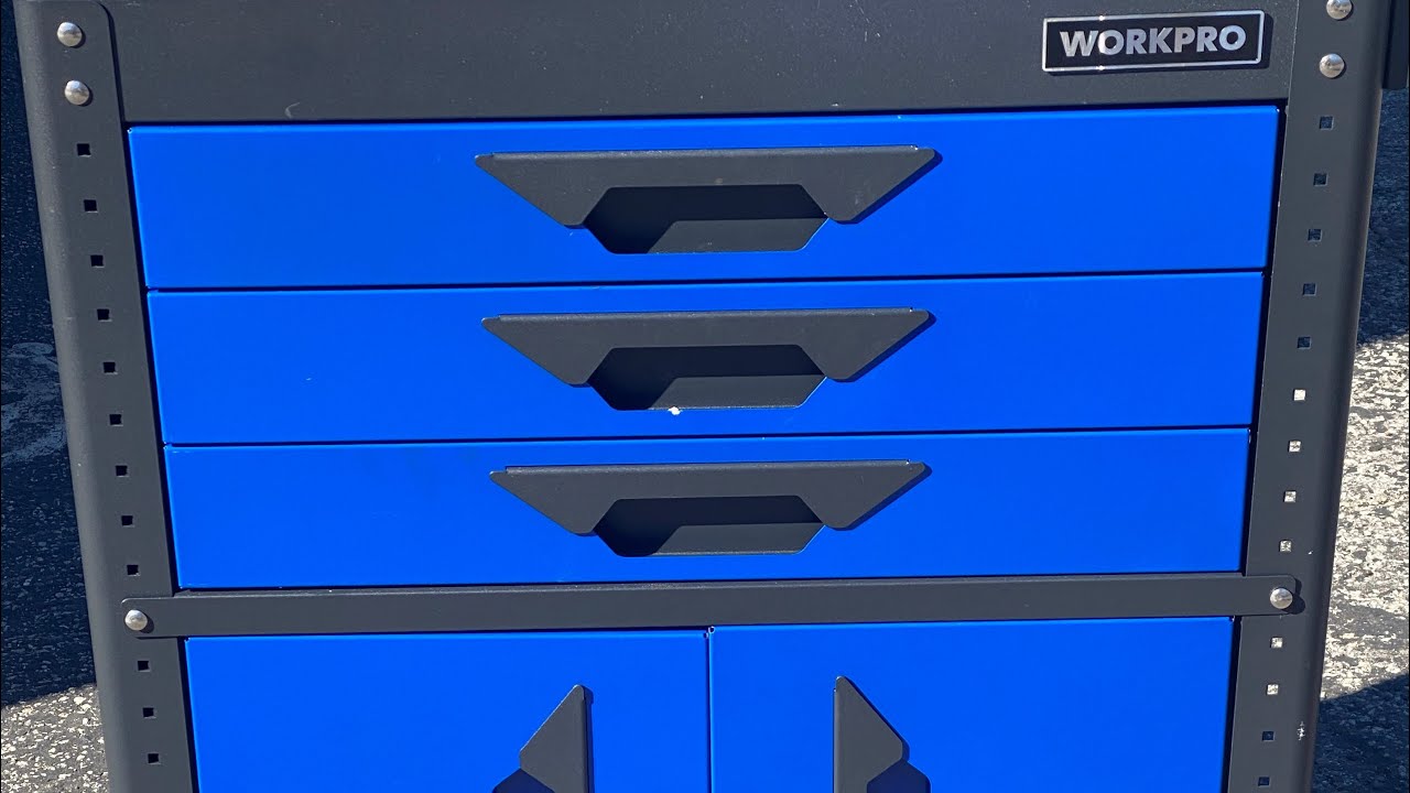 2024 $250 Workpro Maintenance Tool Cart Review Amazon Special - YouTube