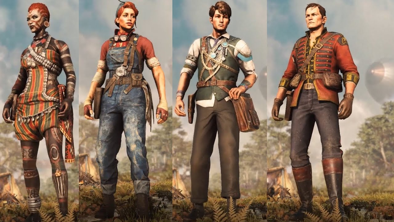 Strange Brigade - All Characters | List (PC HD) [1080p60FPS] - YouTube
