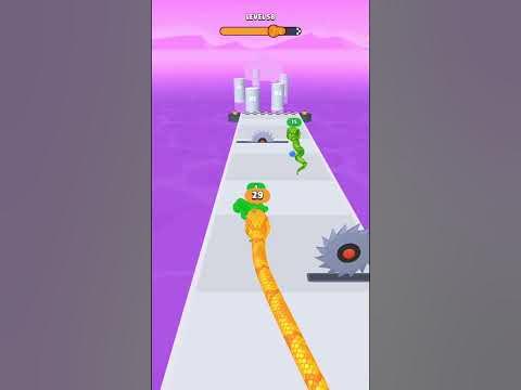 EAT SNAKES! Snake Run Race 3D - All Levels - 58 Gameplay Walkthrough - YouTube