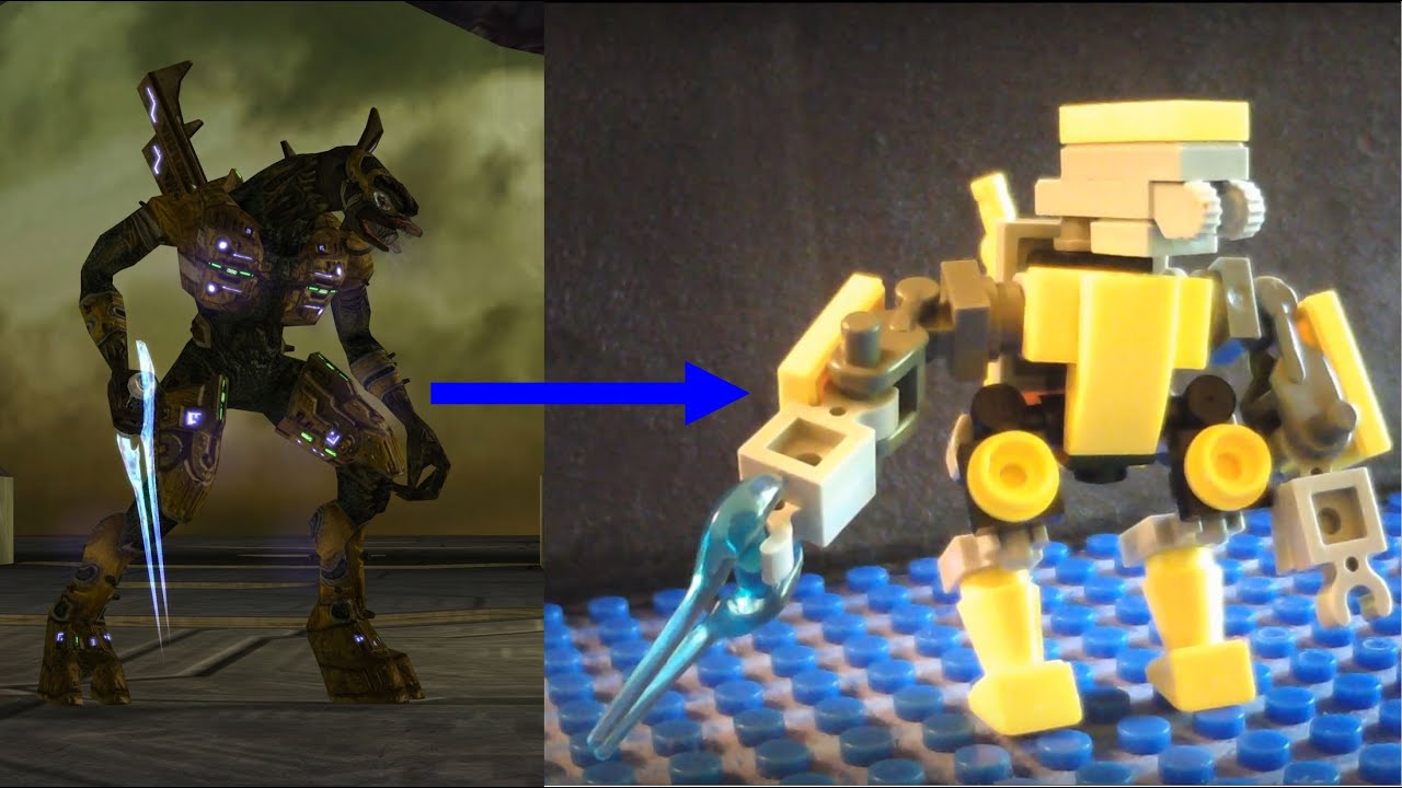 Lego Halo HERETIC ELITE Tutorial - YouTube