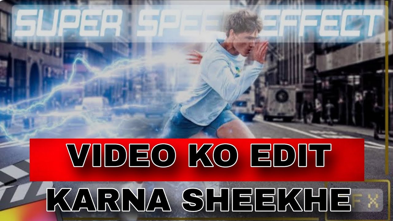 Speedster effect | apni video ko motion speed kaise kare | video ko ...