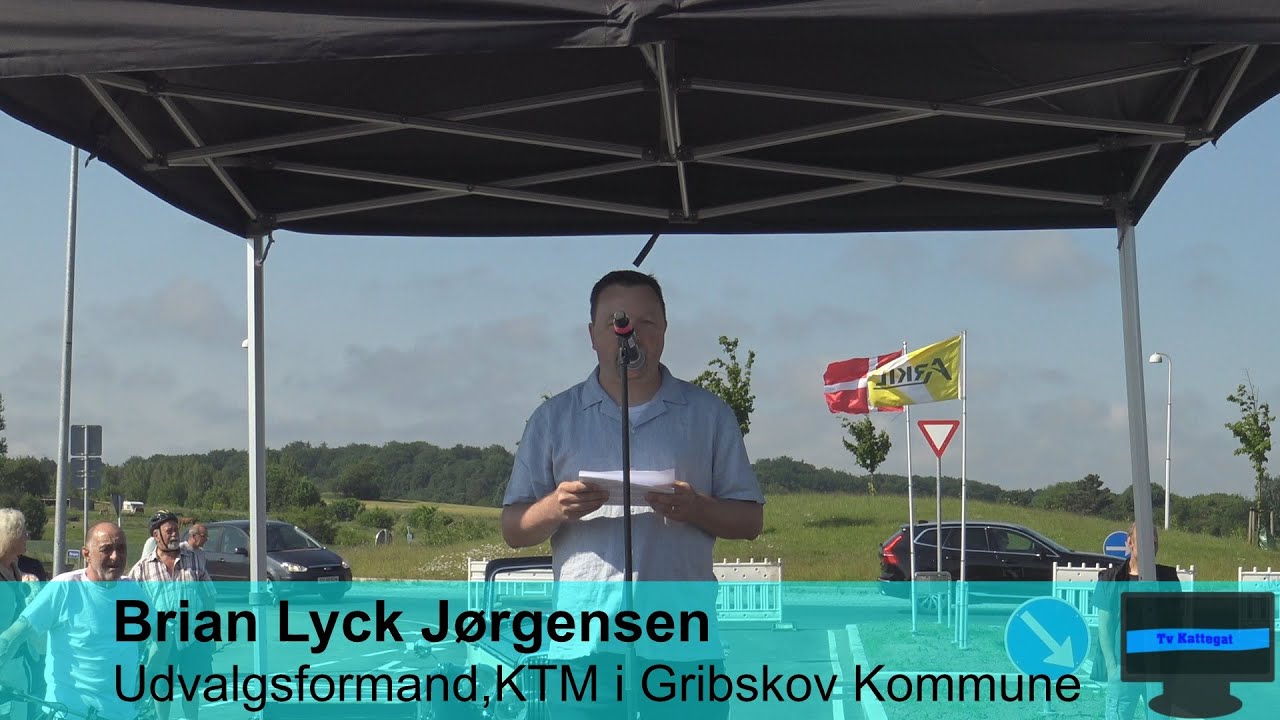 Indvielse af Nordkystvejen - tale af KTMs udvalgsformand Brian Lyck ...