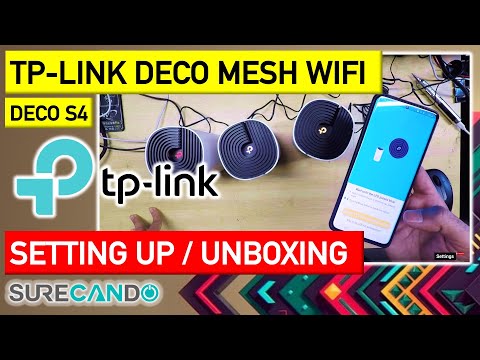 TP-Link Deco S4 AC1200 Whole-Home Mesh Wi-Fi System Unboxing & Setup. Pairing with X20 Wi-Fi 6