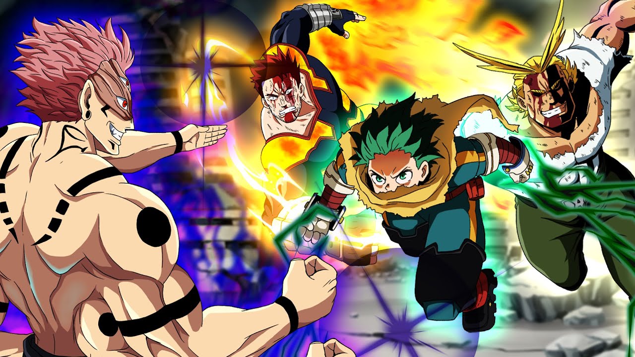 Sukuna vs. MHA Gauntlet - How Far Can He Go? - YouTube