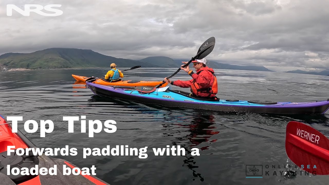 Online Sea Kayaking - Expedition Tips: Forward Paddling with a Loaded ...