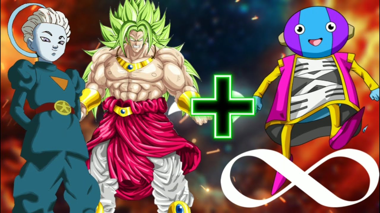 Grand Priest + SS3 Broly + Zeno + PMui Infinity - Fusion vs Dragon Ball ...