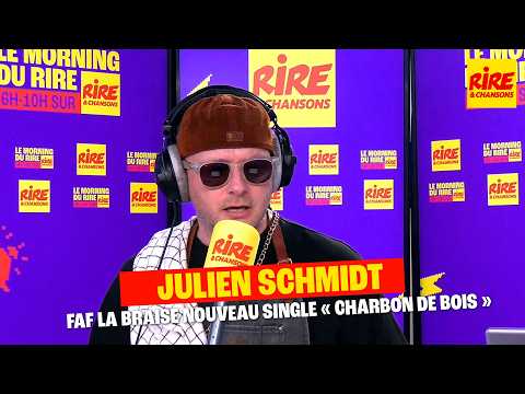 Faf la braise Nouveau single « Charbon de bois » - L'Invité de Julien Schmidt