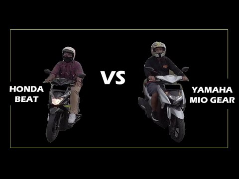 DRAG CHALLENGE HONDA BEAT VS YAMAHA MIO GEAR - YouTube