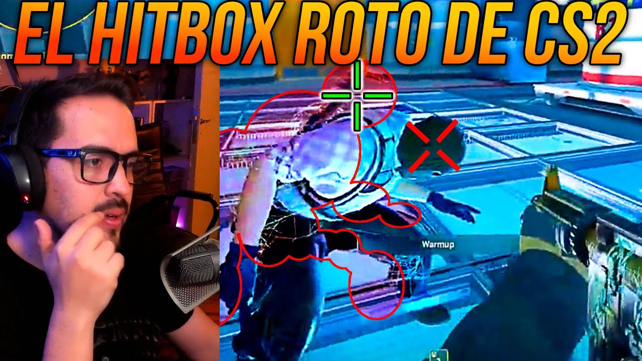 ASI DE ROTO ESTA EL CS2 | MAL HITBOX - YouTube