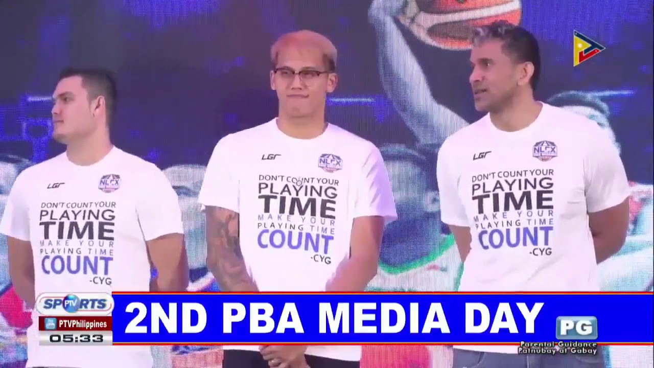2nd PBA media day - YouTube