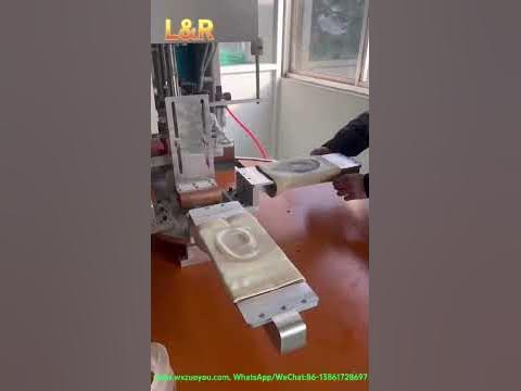 L&R Full automatic silicone press machine !for all types silicone ,bracing strip and so on - YouTube