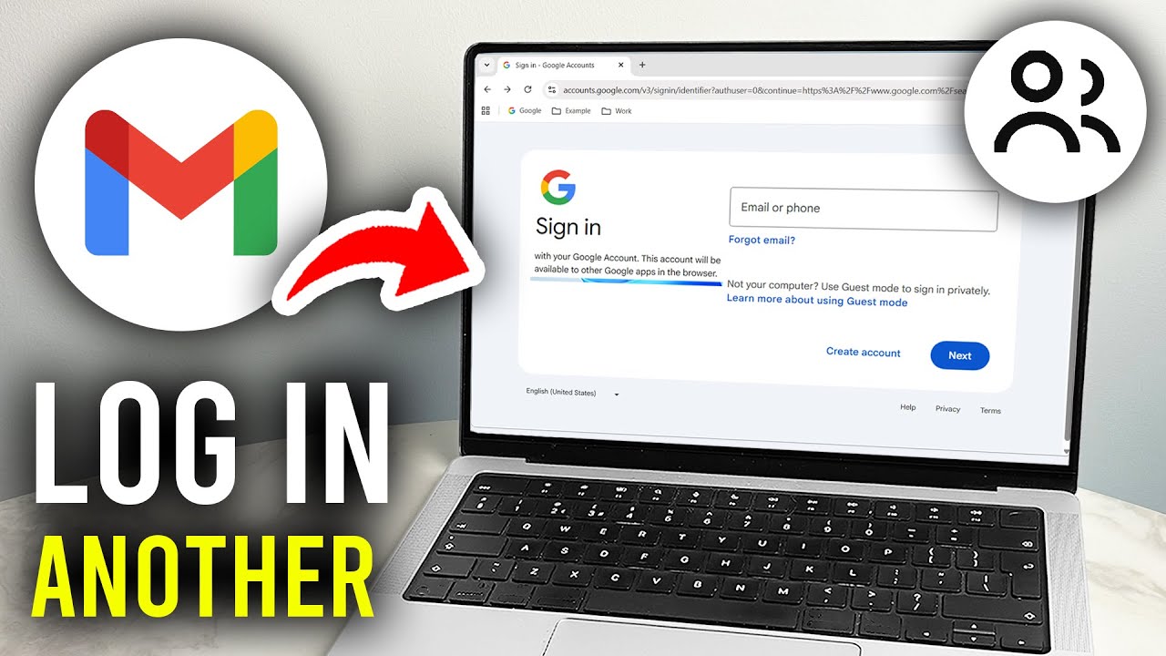 How To Login Another Gmail Account In Laptop PC - Step By Step - YouTube