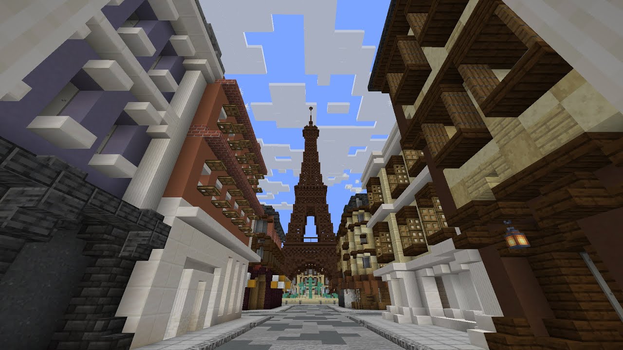 Paris City Minecraft World#gaming#herobrine#technogamerz#totalgaming# ...