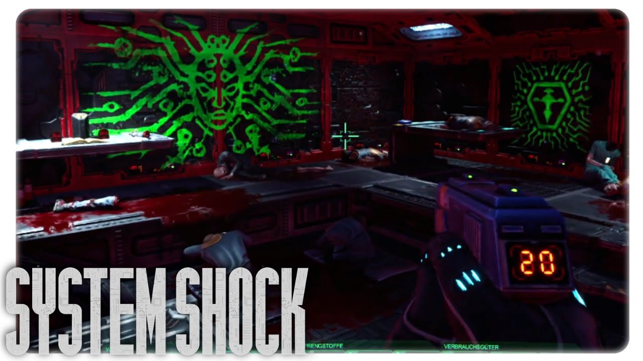 System Shock Remake #07 / Reactor: Shodan Kult / Gameplay PC Steam ...