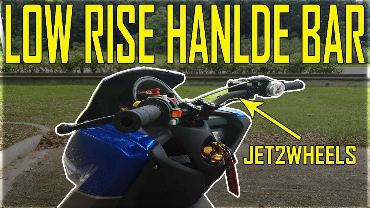YAMAHA NMAX 155 | INSTALLING LOW RISE HANDLE BAR | JET2WHEELS | - YouTube