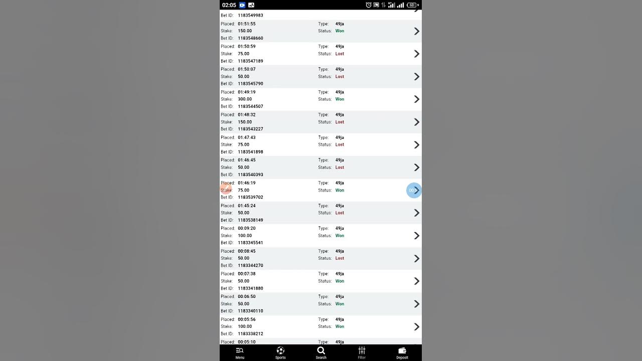 BET9JA 49JA HILO STRATEGY WORKING PERFECTLY PAYMENT AFTER WINNING - YouTube