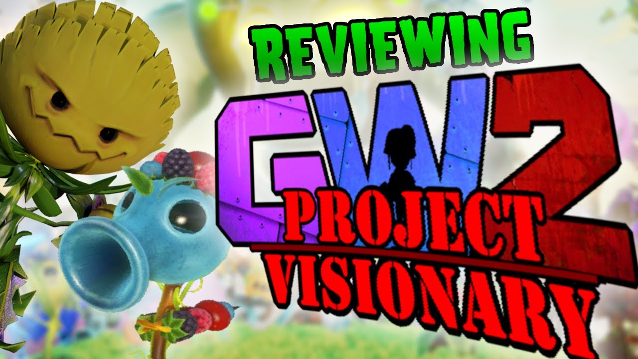 BERRY PEA & WILDFLOWER in Project Visionary! 🌱 PvZ GW2 MOD REVIEW - YouTube
