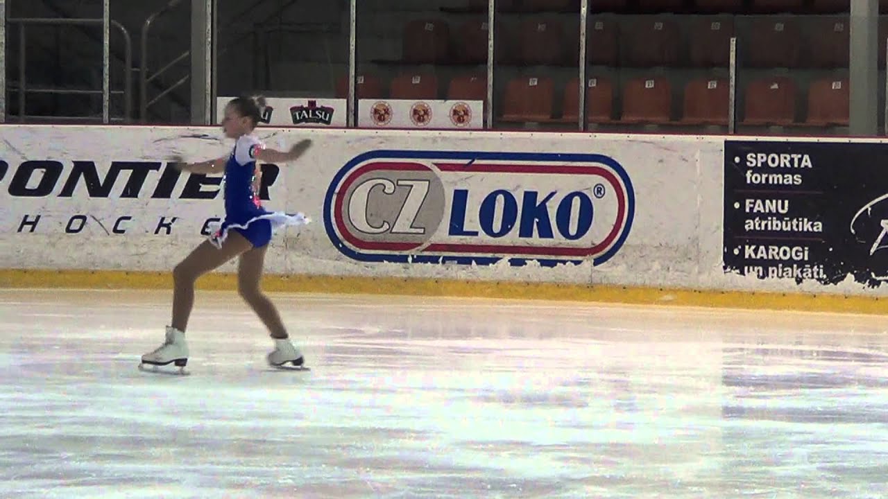 Yulia KOVALEVA, RUS, Advanced Novice Girls - Short Program - YouTube