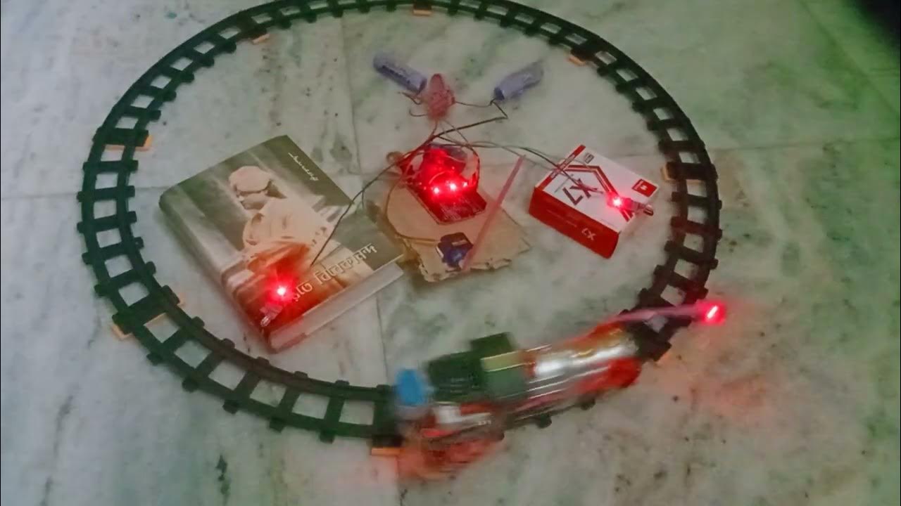 rail gate using Arduino - YouTube