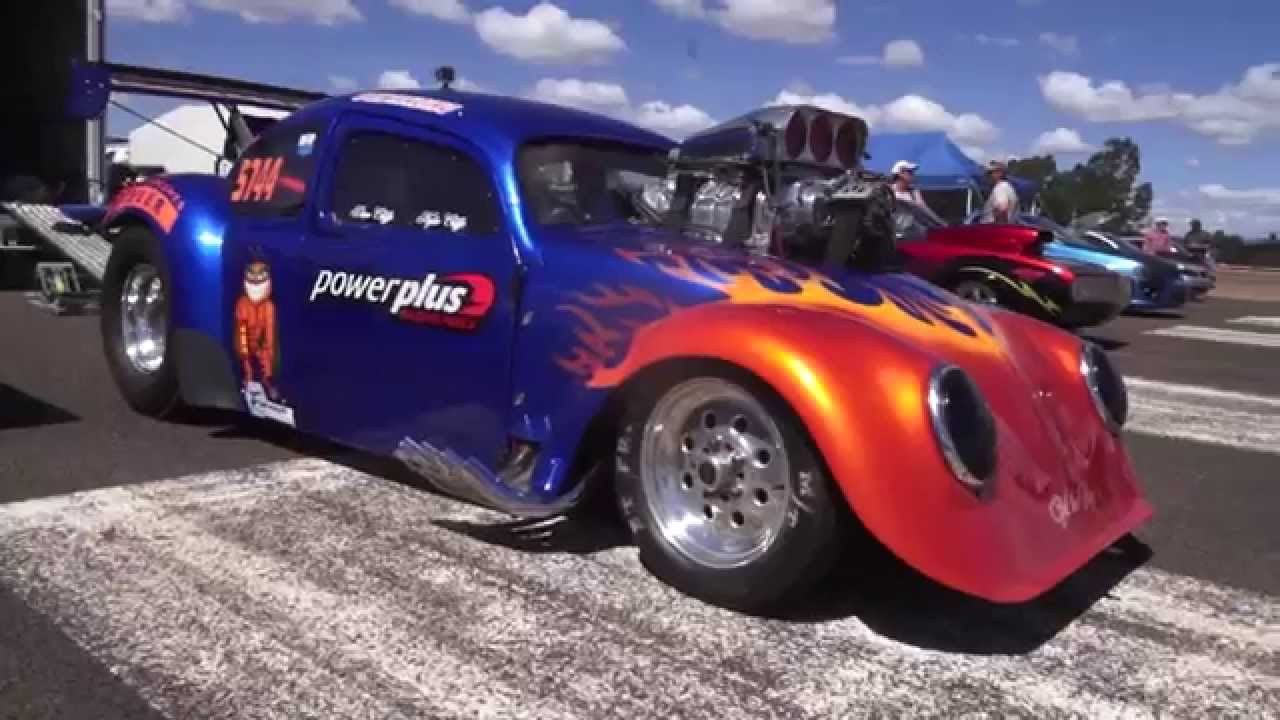 1956 VW - 454 CHEV - GUNNEDAH DRAG RACING - YouTube