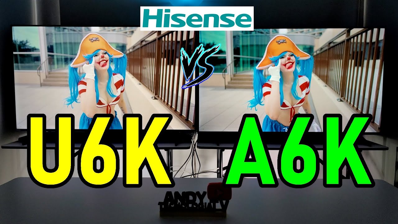HISENSE U6K vs A6K: ¿Cuáles son las diferencias y cuál es mejor? / Smart TVs 4K - YouTube