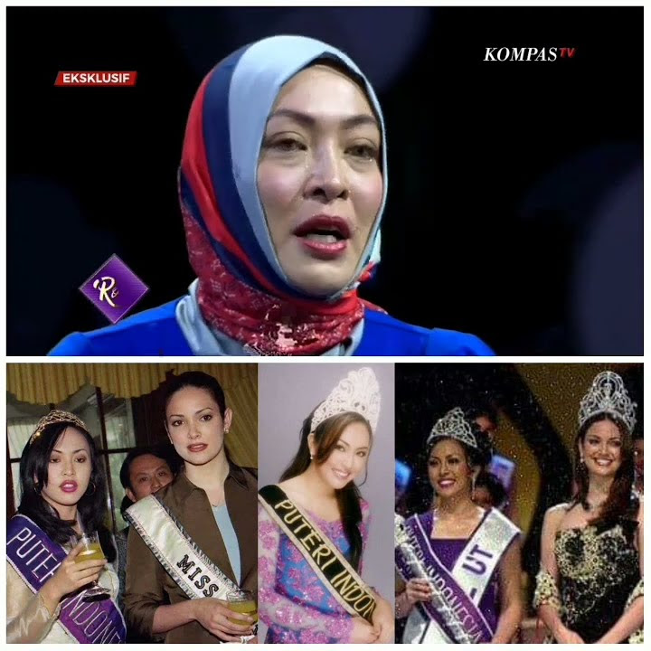 Cerita masa lalu #AngelinaSondakh (mantan) #PuteriIndonesia 2001, saat tampil di Talk Show Rosi ...