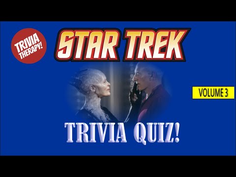 STAR TREK Trivia Challenge (Volume 3) | 5-Minute Speed Quiz! | It's ...