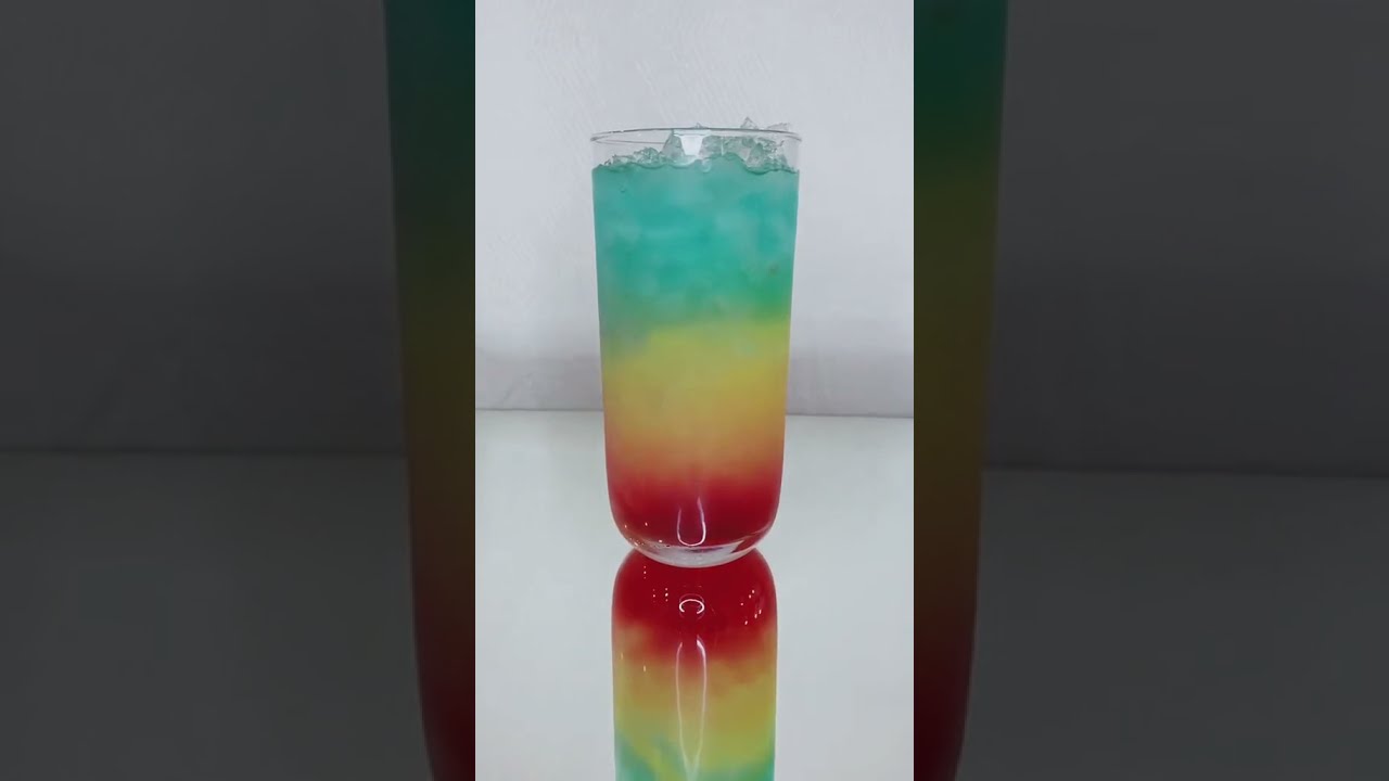 cocktail with powerade and orange juice and vodka and grenadine - YouTube