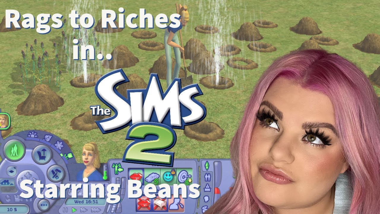 The Sims 2 Rags to Riches with Beans - YouTube
