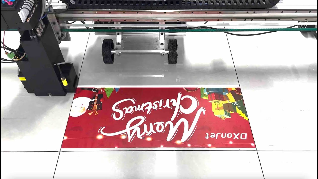 Merry Christmas！Greetings From Wall And Floor Printer | DXonJet Printer ...