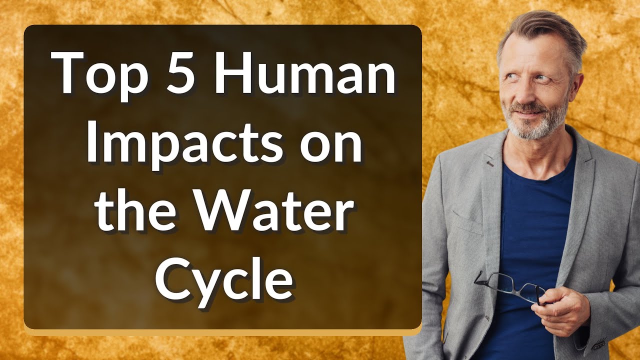 Top 5 Human Impacts on the Water Cycle - YouTube