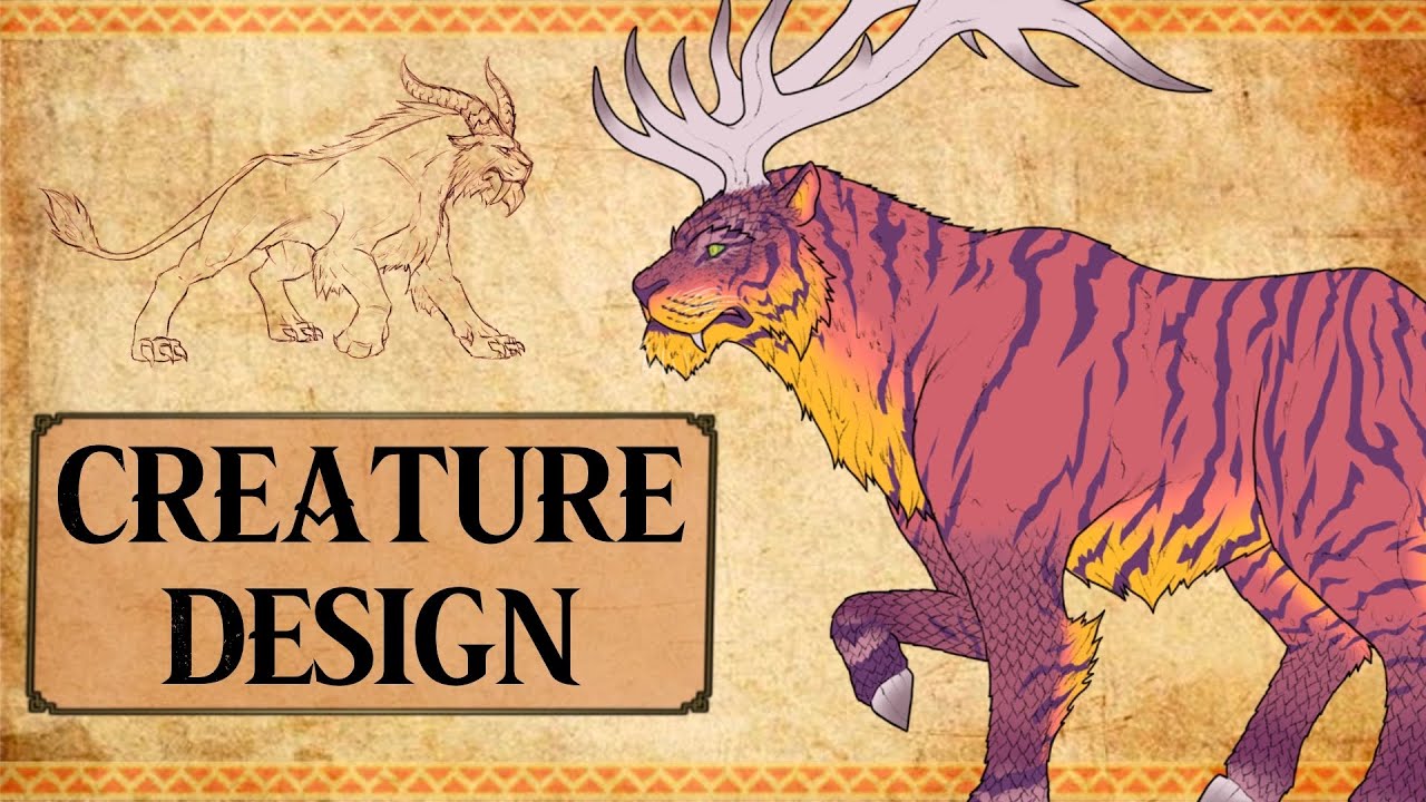 Designing Original Creatures - YouTube
