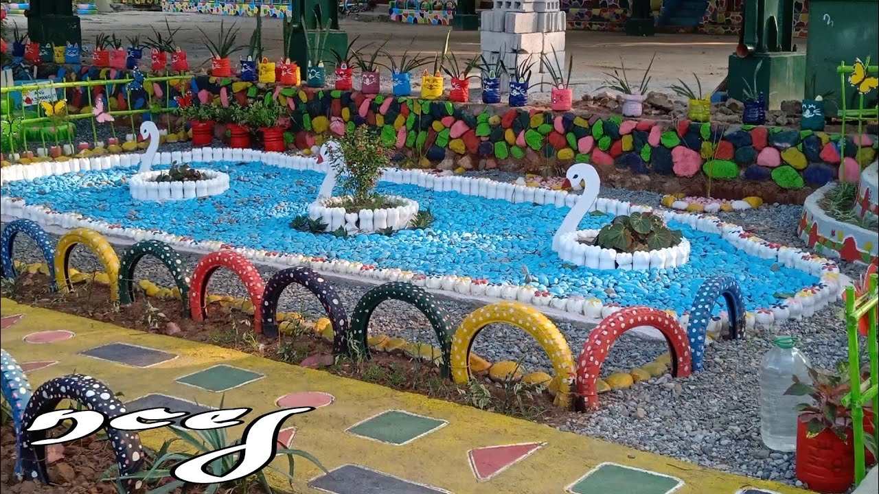 plastic bottles at gulong / diy projects / parents school project ...