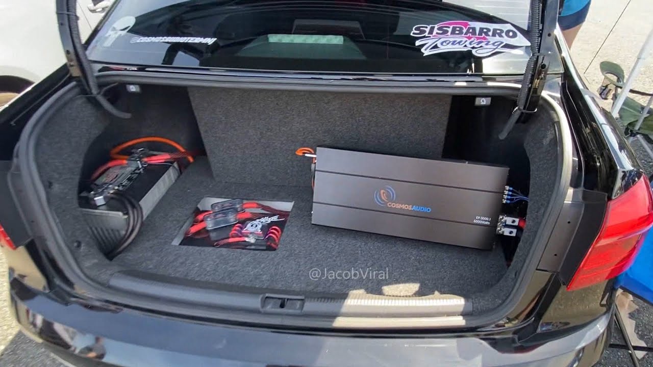 3,000 WATT TRUNK SYSTEM SOUNDS GOOD! - YouTube