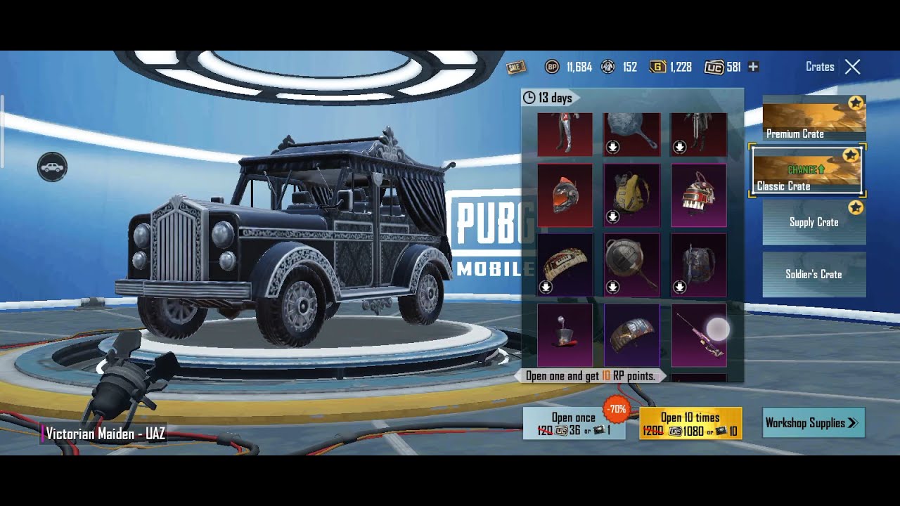 10+ classic create opening || pubg mobile - YouTube