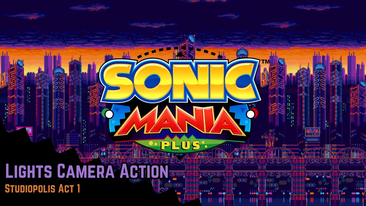 Sonic Mania | "Lights Camera Action" Cover | Studiopolis Act 1 Cover ...