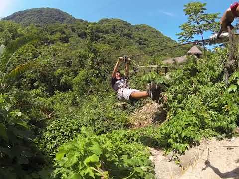 Zip Lining At Canopy El Eden In Puerto Vallarta - YouTube