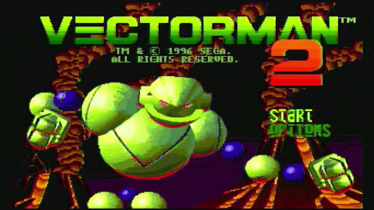 Vectorman 2 Sega Genesis Side Scrolling Platformer - YouTube